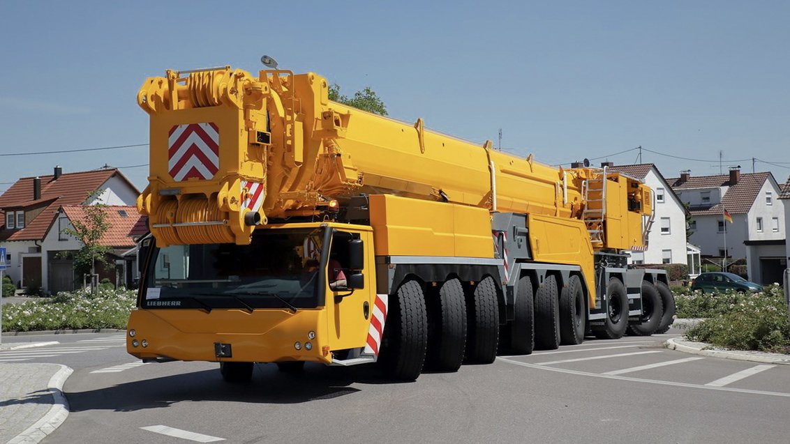 Mobile Cranes by Axle Count - HEAVY LIFTERS